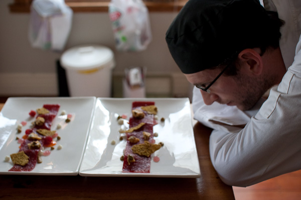 Raspberry, Goat’s Milk, Red Pepper Taffy, Pistachio – The Alinea Project